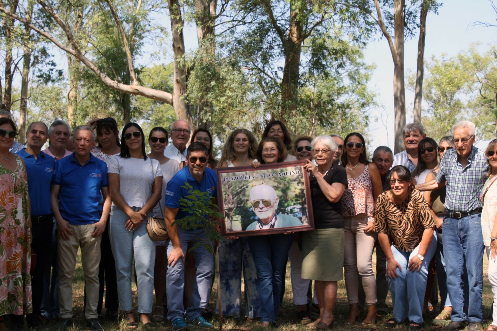 ELI homenajeó a "Nito" Aquino en una plazoleta que llevará su nombre ...